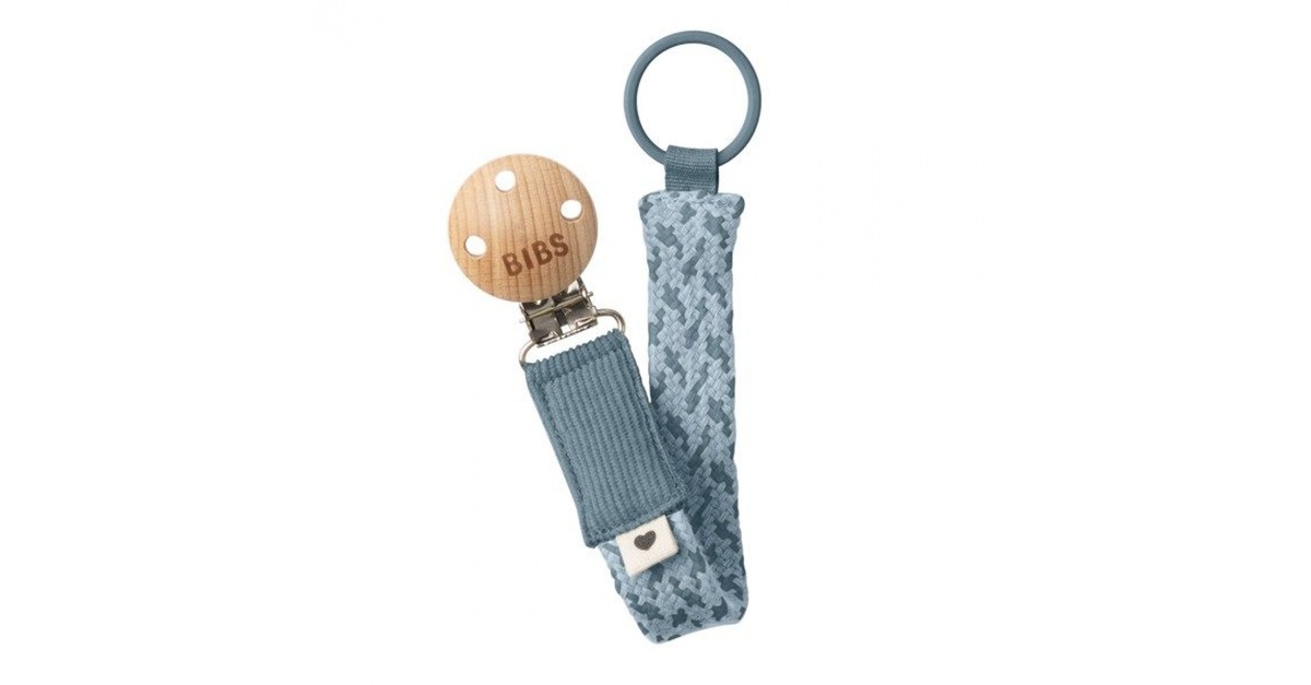 BIBS - Vezica za dudu Petrol/Baby blue | Joko
